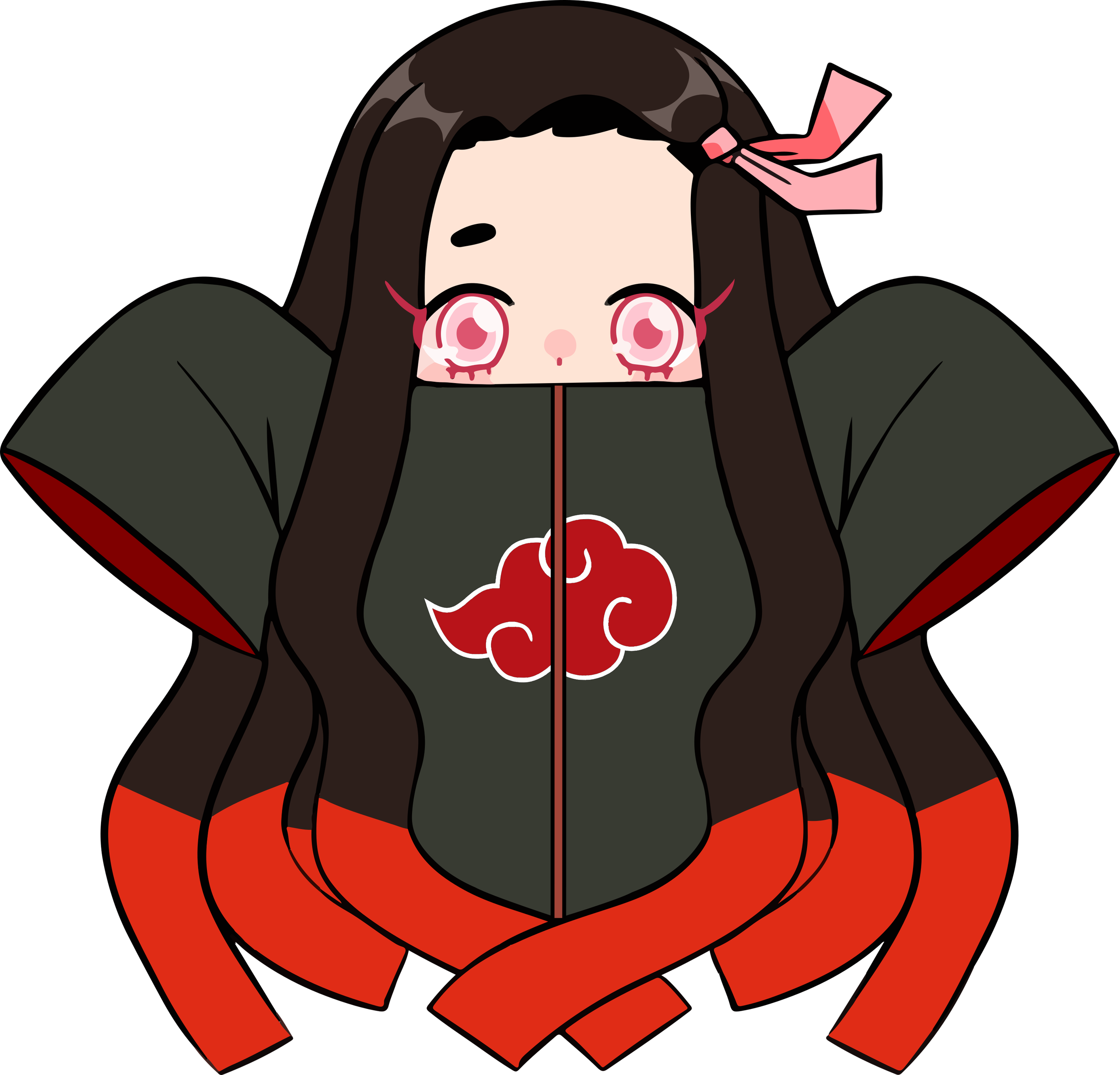 Nezuko Akatsuki | Cursed Decals